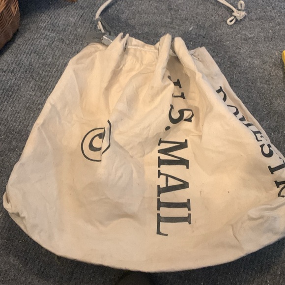 US POST OFFICE | Bags | Us Mail True Vintage Canvas Mail Letter Carrier ...